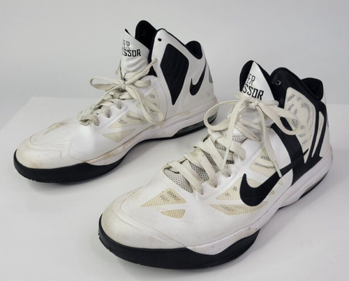 Nike Air Max Hyper Aggressor Mens Size 11 White 524867-100 Basketball ...