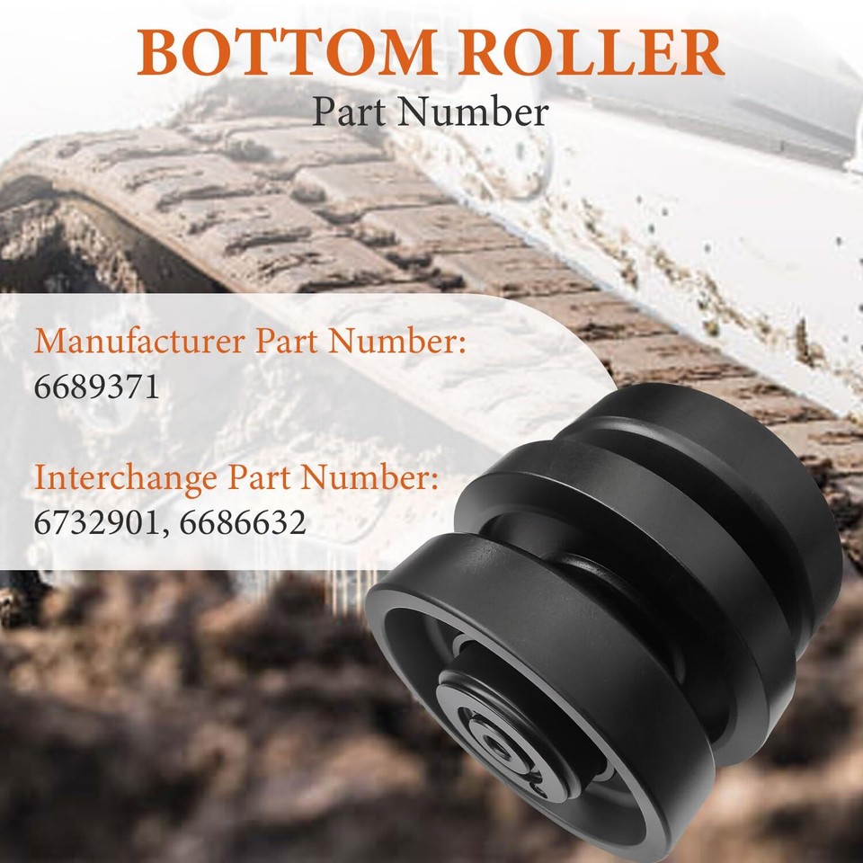 6732901 6689371 Bottom Roller Track Roller For Bobcat T140 T180 T190 ...