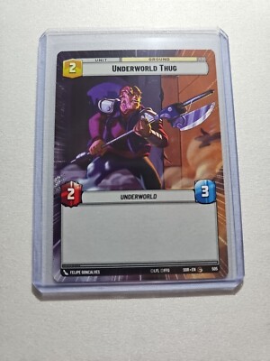 Underworld Thug #505 Hyperspace Star Wars Unlimited Spark of Rebellion ...