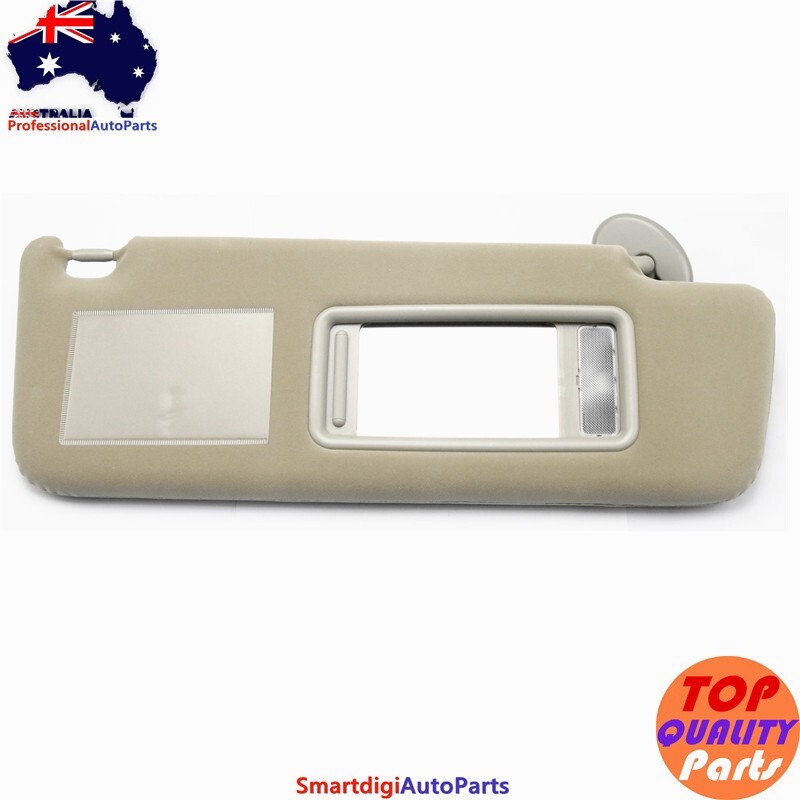 Right Sun Visor Ivory For Toyota Prado TRJ120 RZJ120 LJ120 KZJ120 ...