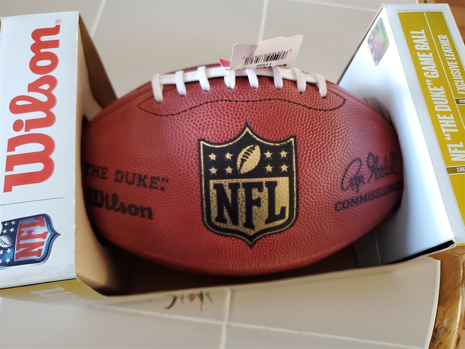 TORREY SMITH signed Wilson football Game Ball DUKE PSA/DNA COA RAVENS ...