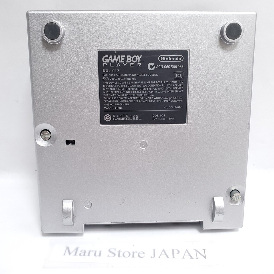 Nintendo GameCube Gameboy Player DOL-017 Select Color Region Free Start ...
