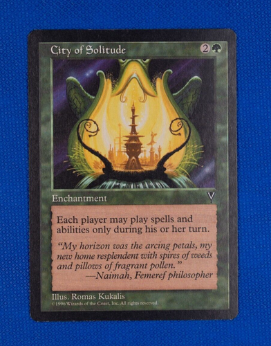 MTG City of Solitude - Visions - Magic the Gathering Vintage | eBay