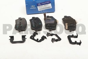 58101A0A00 Genuine Hyundai / KIA PAD KIT-FRONT DISC BRAKE | eBay