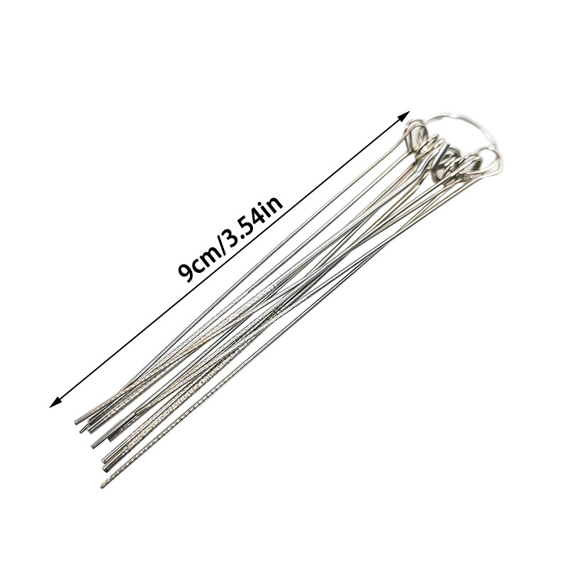 10 Kinds Stainless Steel Needle Set PCB Circuit Through Hole Needle 0.7 ...
