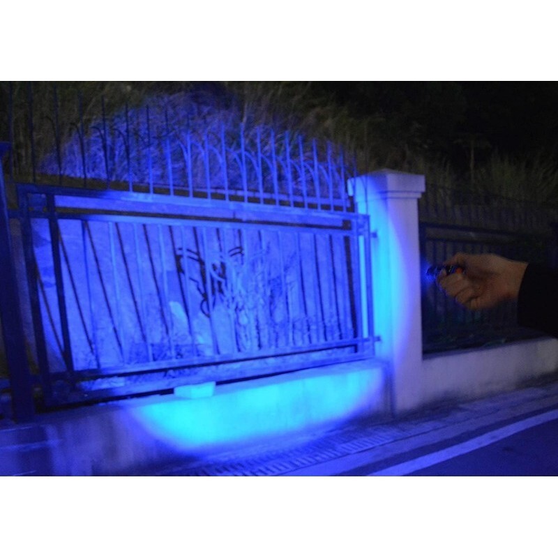 4 in 1 Multicolor Red Green Blue White Light LED Flashlight Torch ...