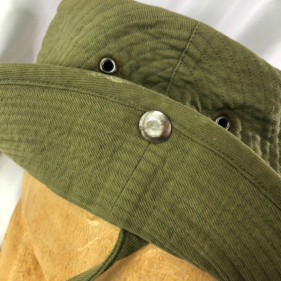 French Tropical Slouch Bush Hat Indochina Theatre Made | eBay