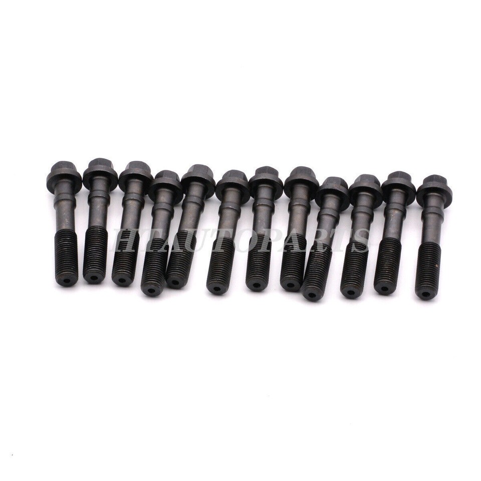 12PCS Connecting Rod Bolts 3900919 Fit For Cummins Dodge 5.9L 1989-2002 ...