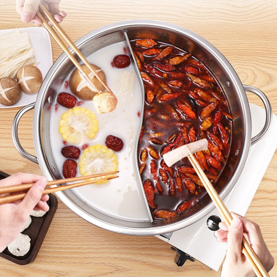 Mandarin Duck Hot Pot Set Rostfreier Topf Suppentopf Aus Edelstahl ...