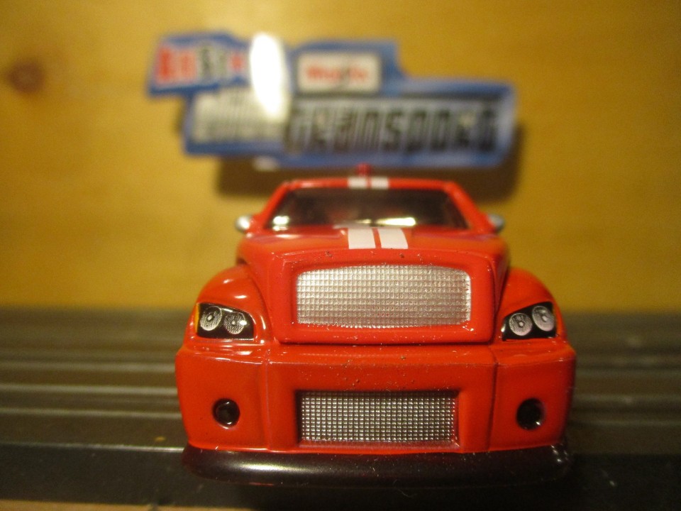 HO 1:64 Metal Body Slot Car Custom Metal Body 2 Slotcars MAISTO FLATBED ...
