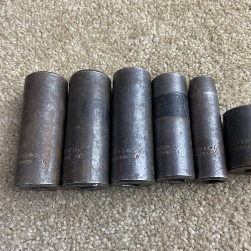 PROTO 1/2” Deep Impact Sockets 6 Pieces | eBay