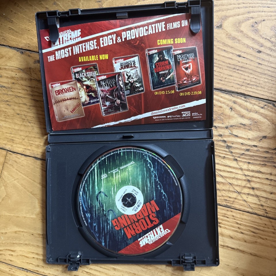 Storm Warning Unrated DVD 2007) Nadia Fares, Robert Taylor, David Lyons Unrated | eBay