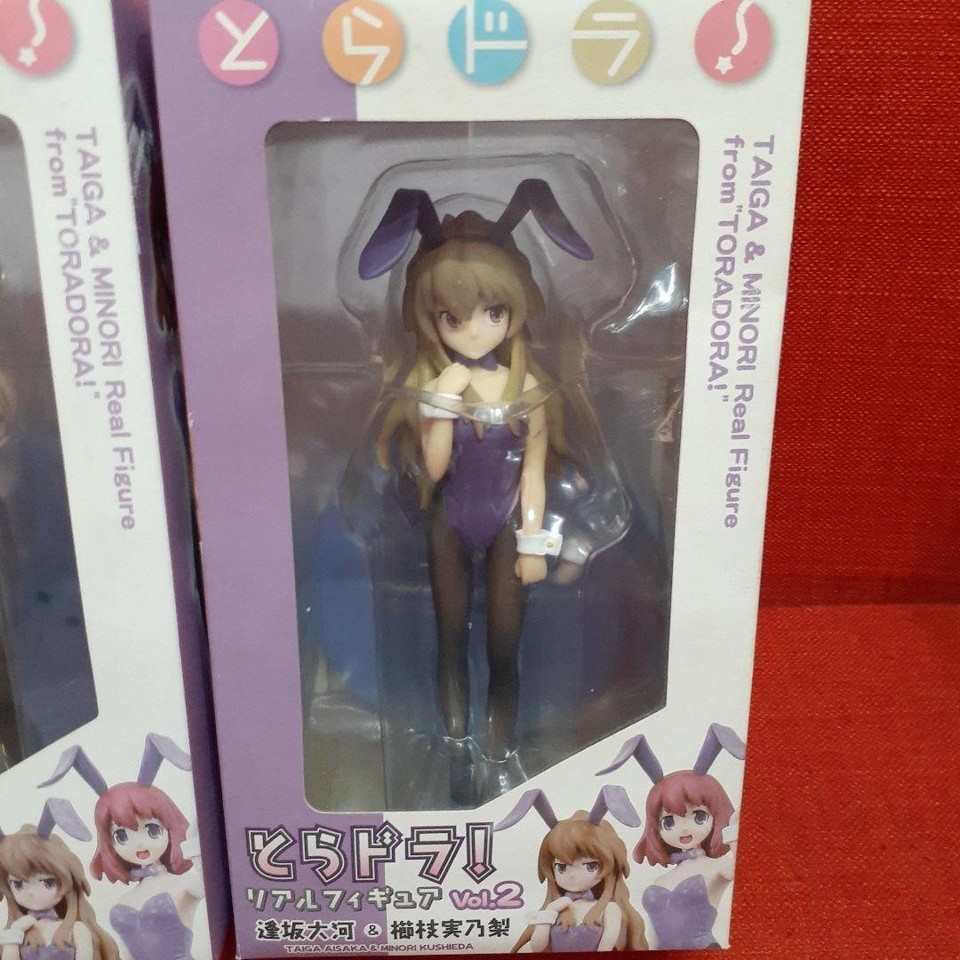 Toradora Taiga Aisaka Minori Kushieda Bunny Girl Figure Vol 2 Unopened ...