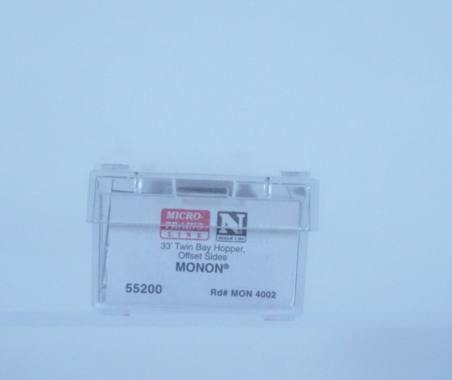 NOS Micro-Trains MONON 4002 N Scale Twin Bay Hopper Car - 55200 | eBay