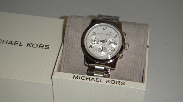 Michael Kors Sport Chronograph MK5076 Women's Wrist Watch - Silver for ...
