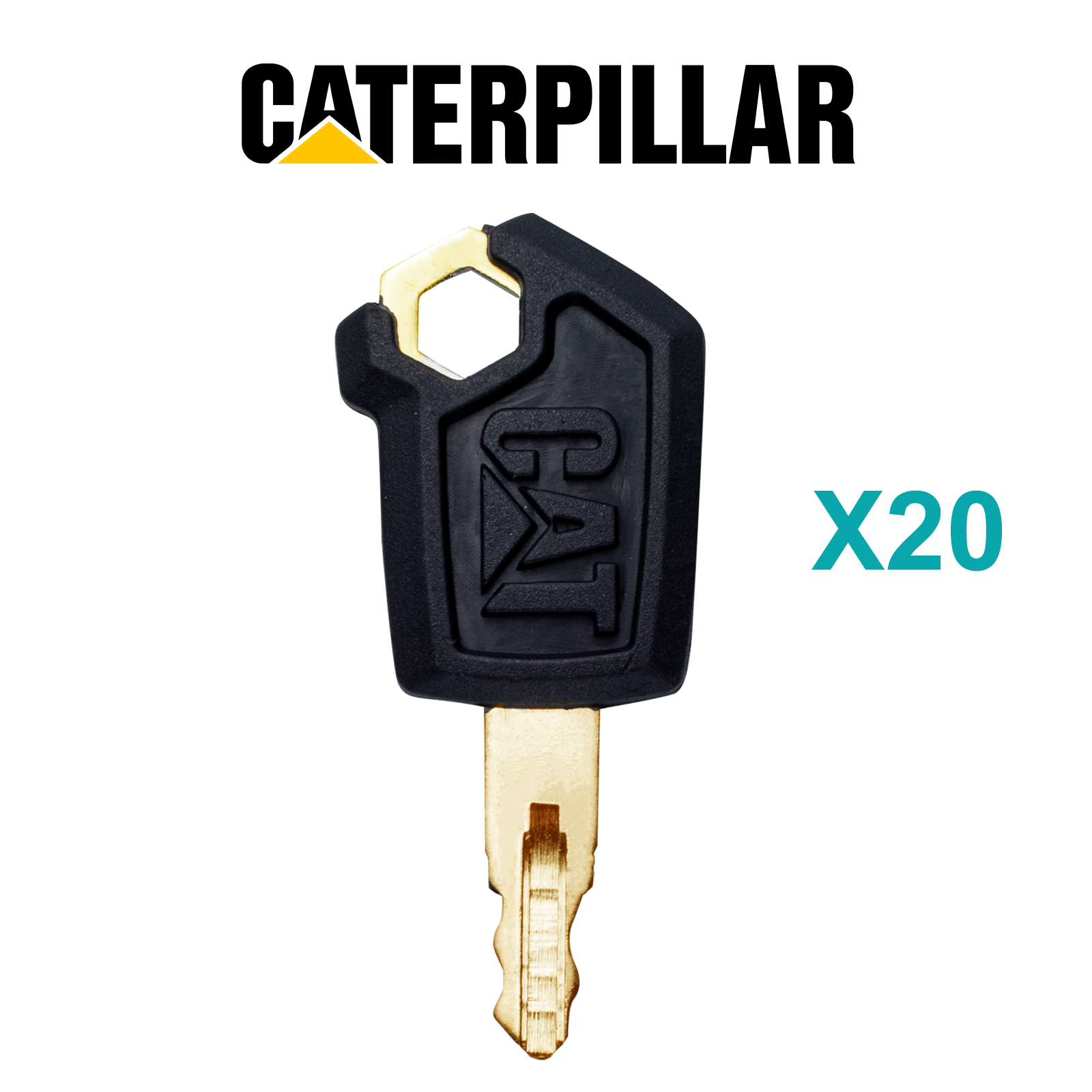 20 Master Keys For CAT Caterpillar Keys Heavy Equipment Ignition Keys ...