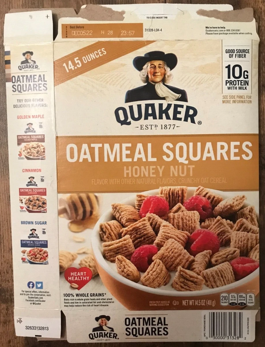 Quaker Oats Squares Cereal