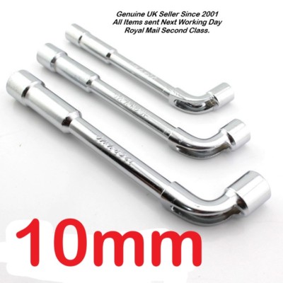 10mm Metric Angled Head Socket Wrench L Shaped Double Ended Spanner. 1 ...