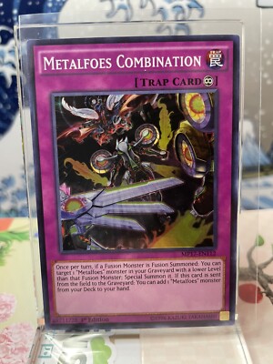 Yugioh - Metalfoes Combination - MP17-EN112 - Super Rare - 1st Edition ...