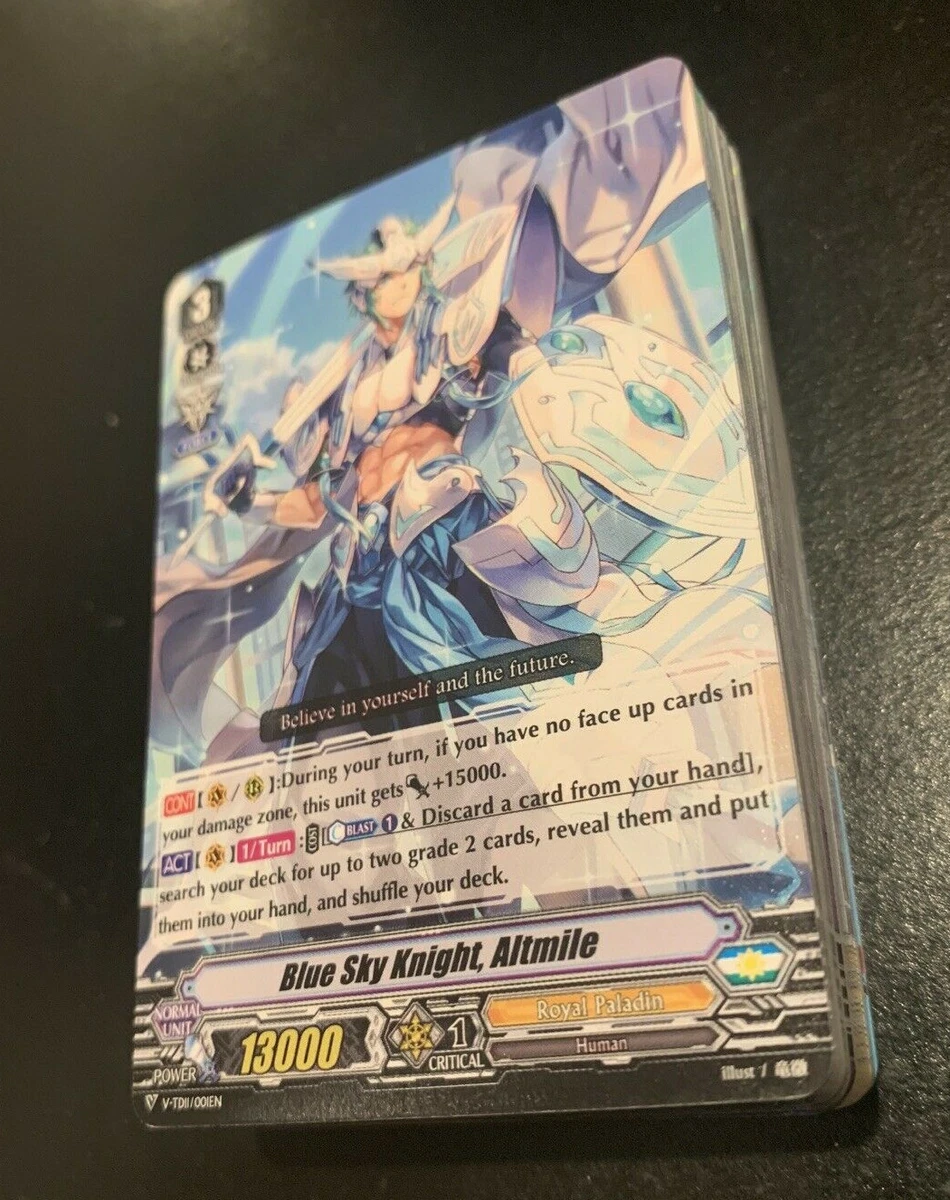 Cardfight Vanguard Royal Paladin Cards