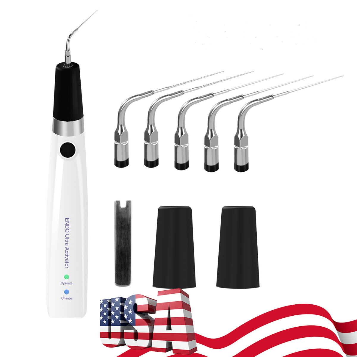 Dental Endo Ultra Activator Ultrasonic Irrigator Root Canal Handpiece W ...