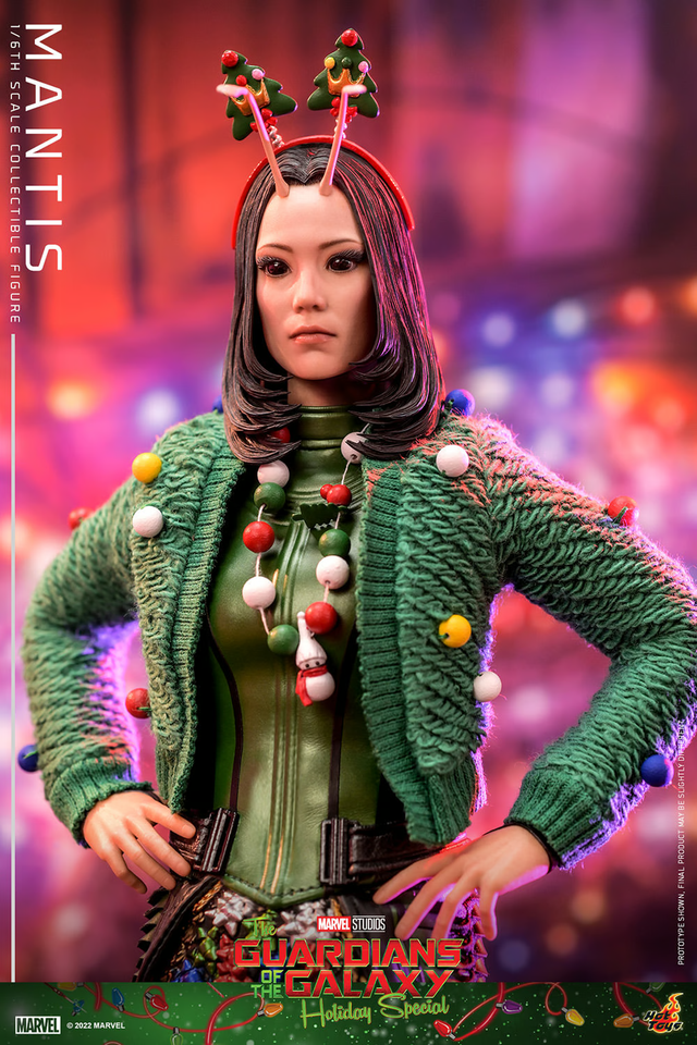 1/6 Marvel GOTG Holiday Special Mantis Figure Hot Toys 904933 TMS094 ...