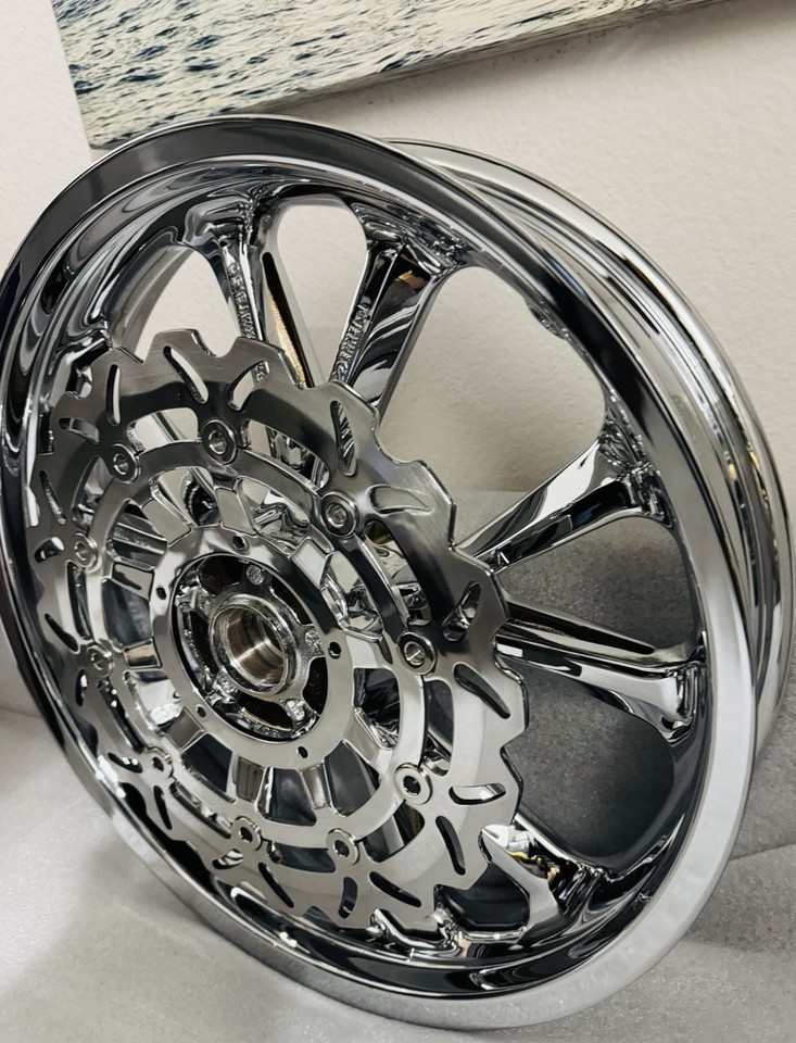 HONDA GOLDWING FRONT WHEEL CHROME 2018 -25 GL1800 44650-MKC-A10 OEM ...