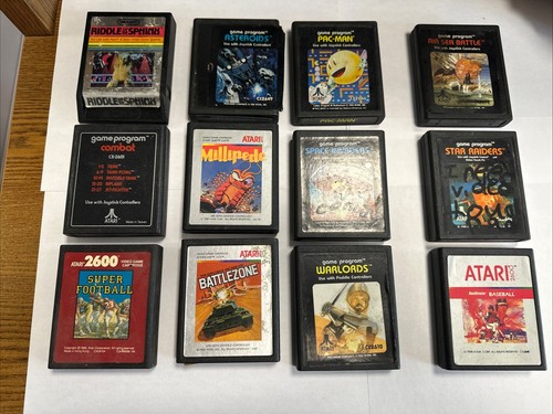 Vintage Atari And Atari 2600 Games, 12 Pieces, Some Are Rare ! | eBay