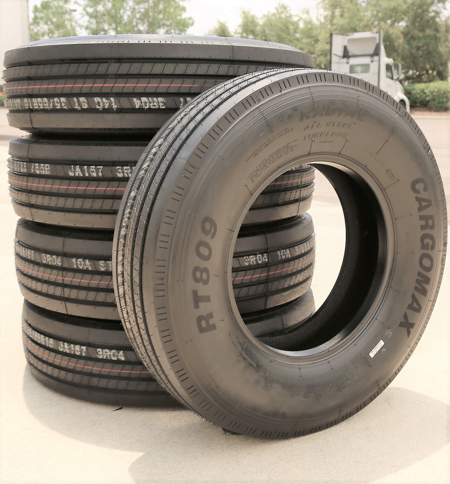 Tire ST 225/75R15 Cargo Max RT809 All Steel Trailer Load G 14 Ply | eBay