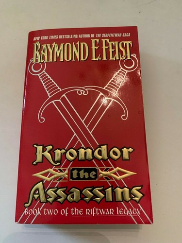 2001 Krondor The Assassins by Raymond E Feist Harper Torch Paperback | eBay