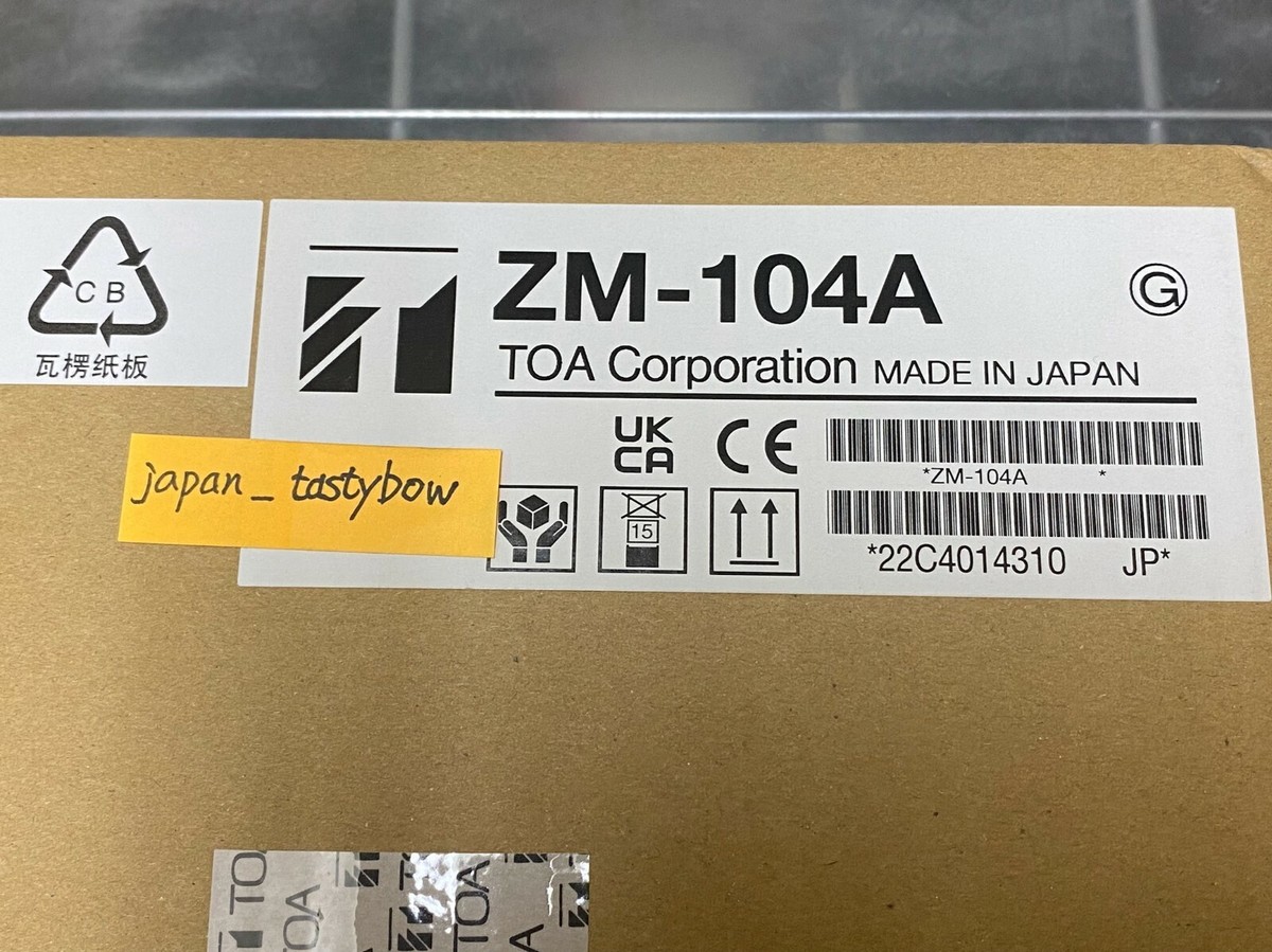 Toa Zm 104a ZM-104A Impedance Meter, Measures Impedance Of Speaker ...