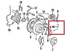 NEW BMW 7 E38 FRONT RIGHT BRAKE PAD WEAR SENSOR 34351182064 OEM NO DUTY ...