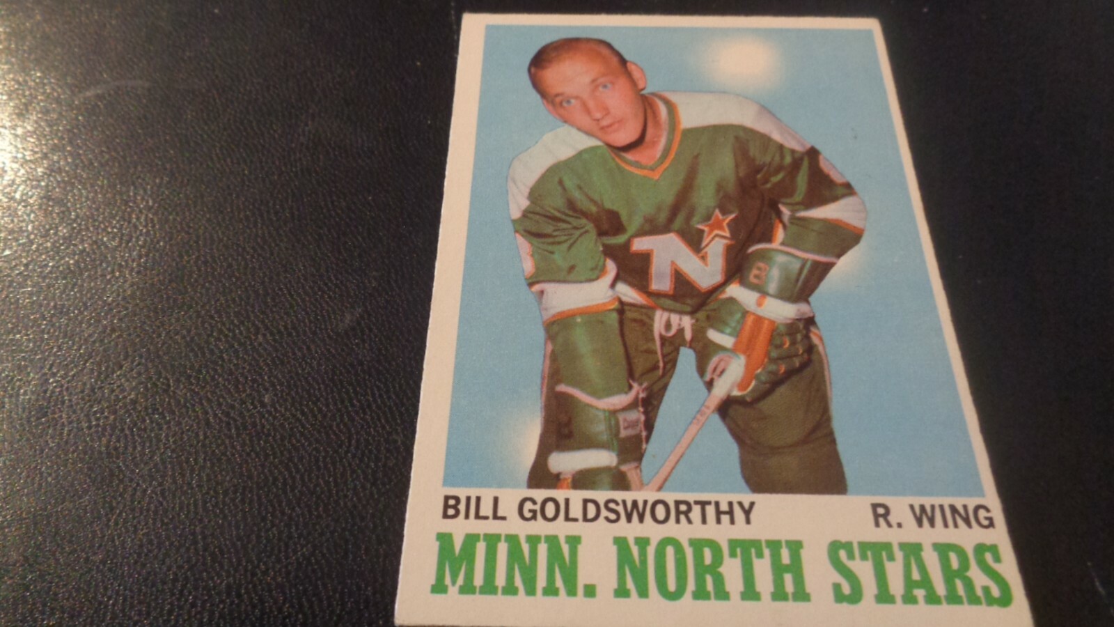 1970-71 Topps Hockey #46 Bill Goldsworthy - Minnesota North Stars - EX+ ...