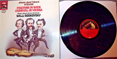 Johann Strauss II Willi Boskovsky Carnival In Vienna, Unplayed Vinyl LP ...