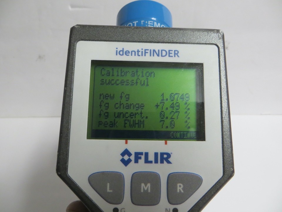 FLIR identiFINDER Radiation Detector / Gamma Spectrometer | eBay