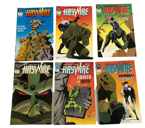 HAYWIRE 1, 2, 3, 4, 5, 7- (6) BOOK LOT- DC COMICS | eBay