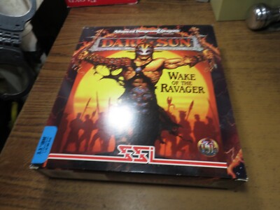 SSI D&D Computer Game Dark Sun - Wake of the Ravager Sealed Disks | eBay