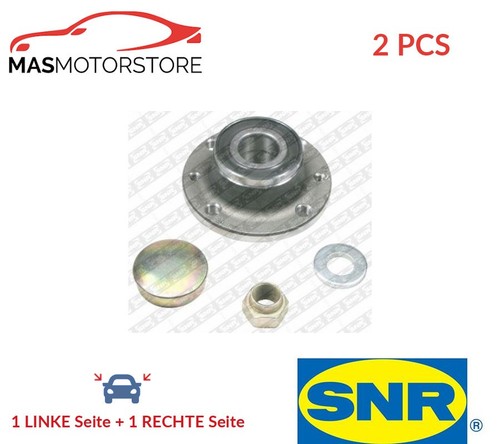 RADLAGERSATZ RADLAGER SATZ PAAR HINTEN SNR R15810 2PCS P FÜR FIAT UNO ...
