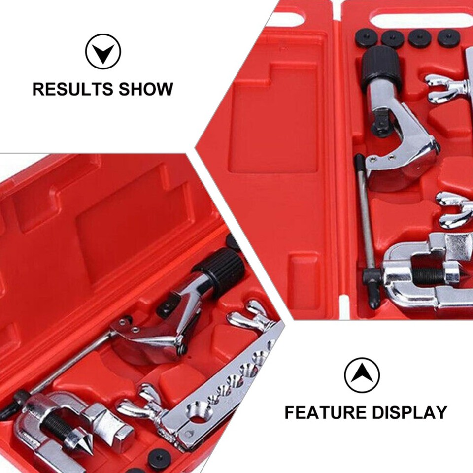 12 Pcs Air Conditioner Reamer Set Flaring Tool Kit Tube Expander | eBay