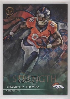 2014 Topps Valor Strength /499 Demaryius Thomas #153 | eBay