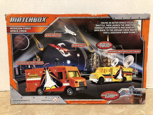 Mattel Matchbox Mission Force Space Crew - W5283 for sale online | eBay