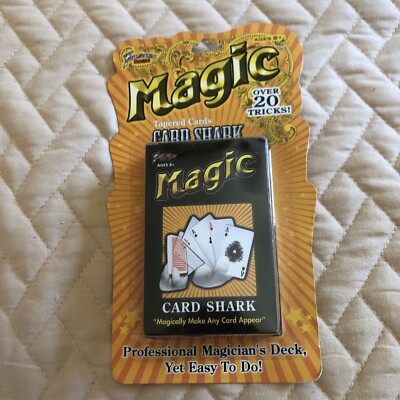 Fantasma Card Shark Magic Trick Deck-Tapered Brand New Rare | eBay