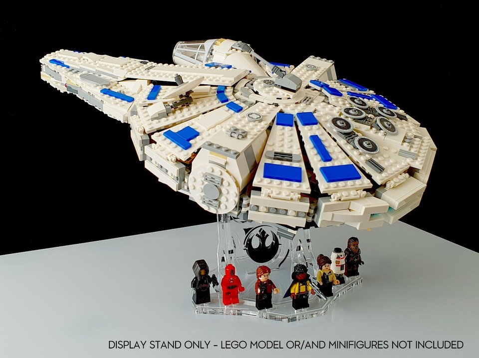 Display stand angled BK-(20°) for Lego 75257-75212-75105-4504 ...