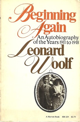 Beginning Again-Leonard Woolf-Harcourt Brace Jovanovich, Copyright ...