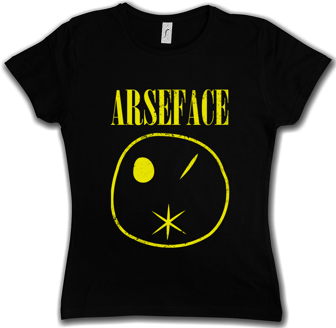 ARSEFACE WOMAN T-SHIRT TV Garth Cassidy Eugene Tulip Preacher Comic ...