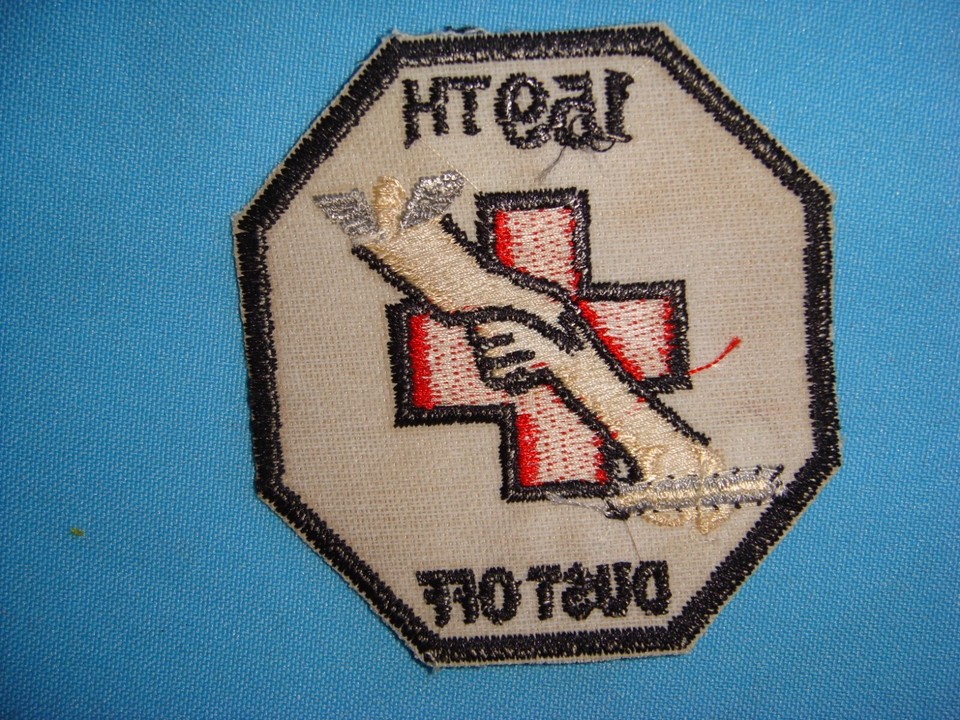 VIETNAM WAR PATCH, US 159th MEDICAL DETACHMENT DUST OFF | eBay