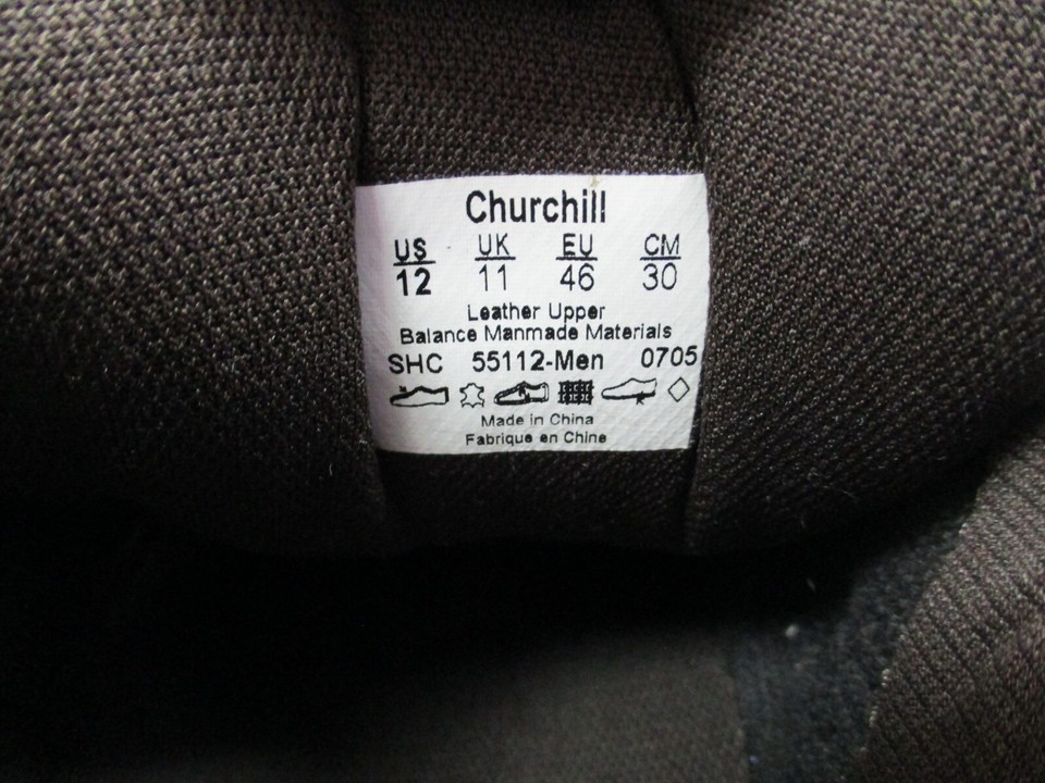 Vintage Vans Churchill Skateboard Brown Shoes Mens Size 12 55112 | eBay