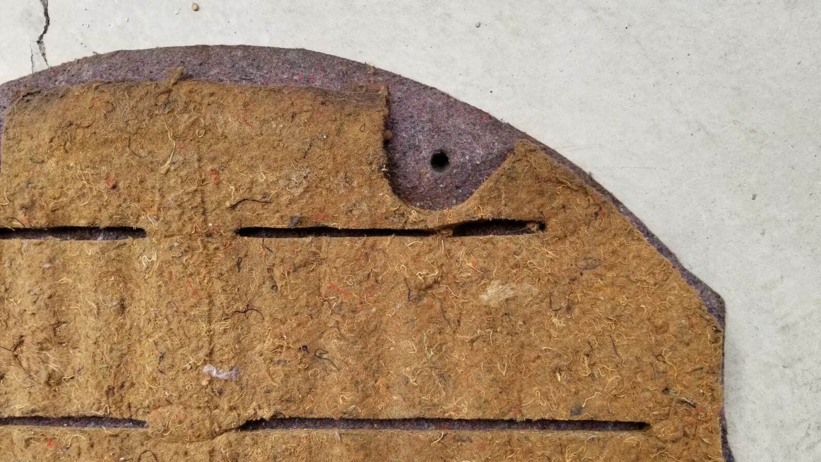 1985-1986 Toyota MR2 AW11 Front Hood Frunk Mat Liner Vertical 64722 ...