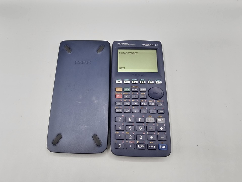 Casio Algebra FX 2.0 Scientific Graphing Calculator Tested Working | eBay