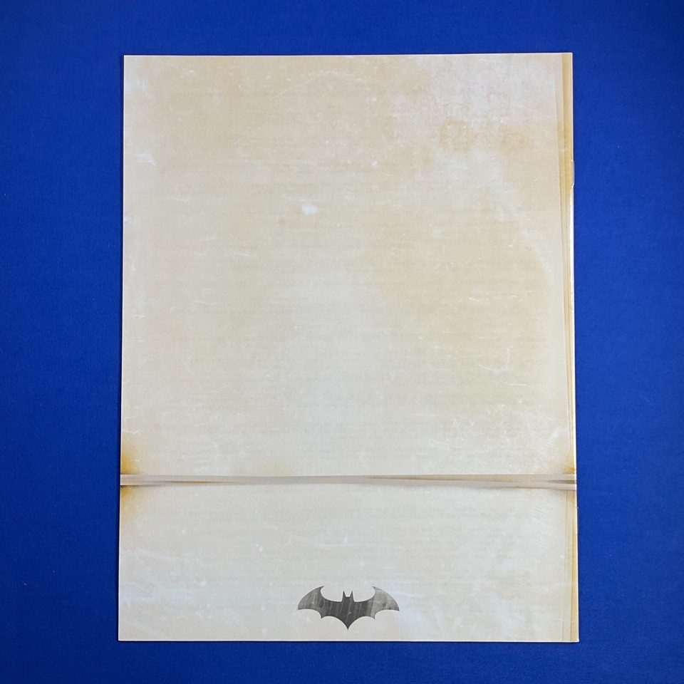 BATMAN ARKHAM ASYLUM Launch Packet 2009 Video Game Retailer Event ...